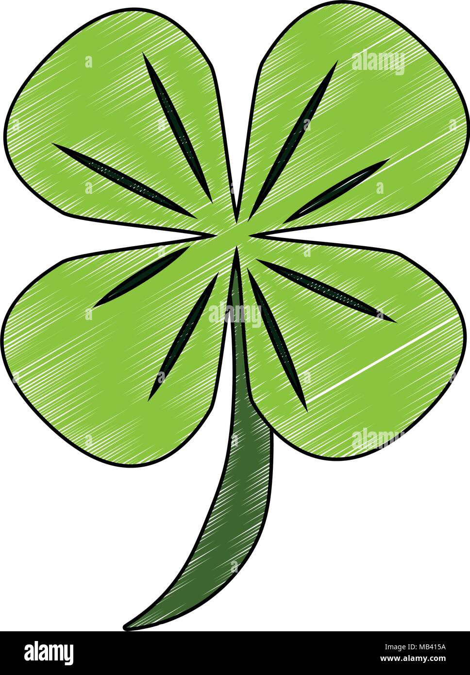 Clover shamrock symbol Stock Vector Image & Art - Alamy