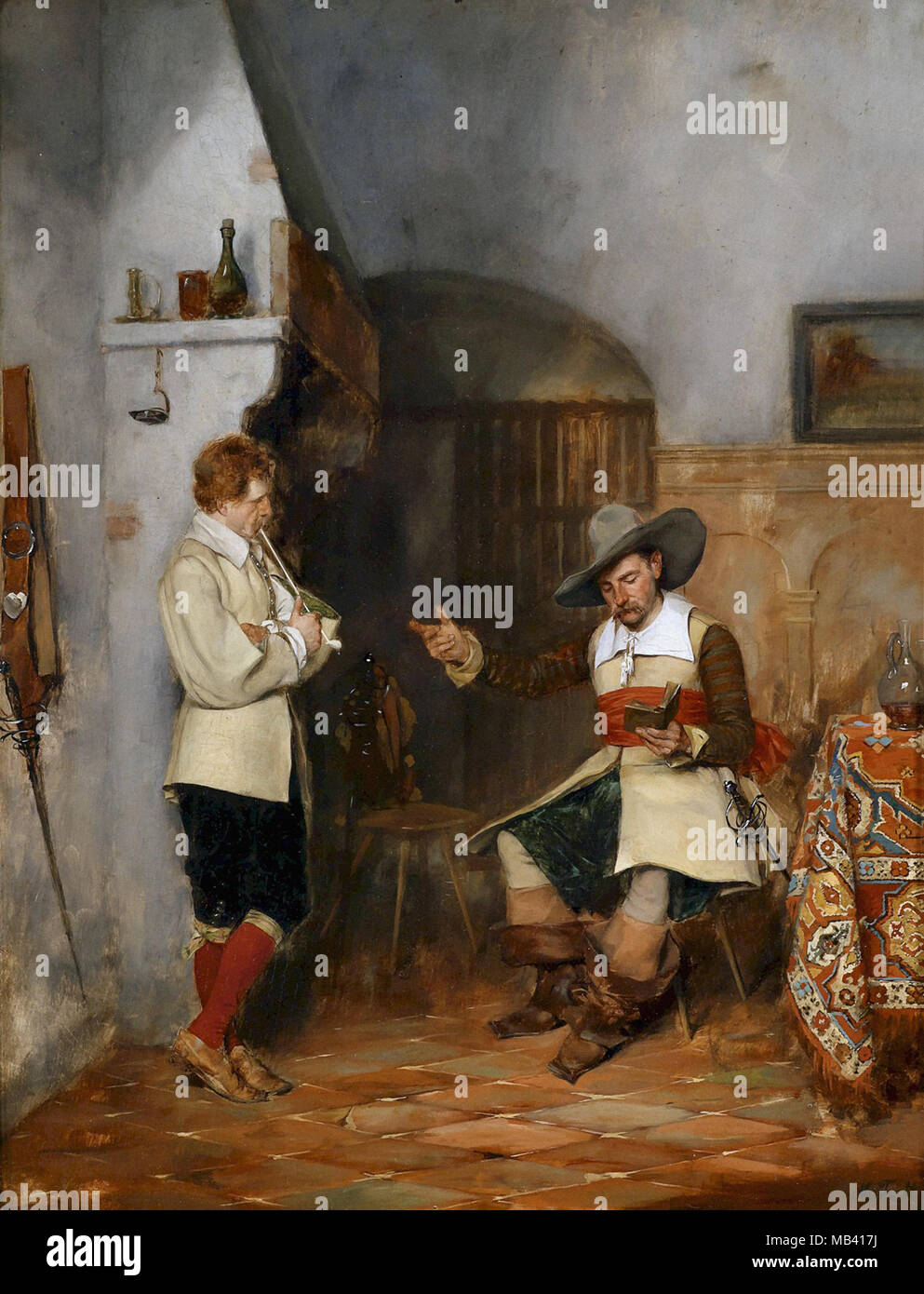 Todt Max - in the Guardroom Stock Photo - Alamy