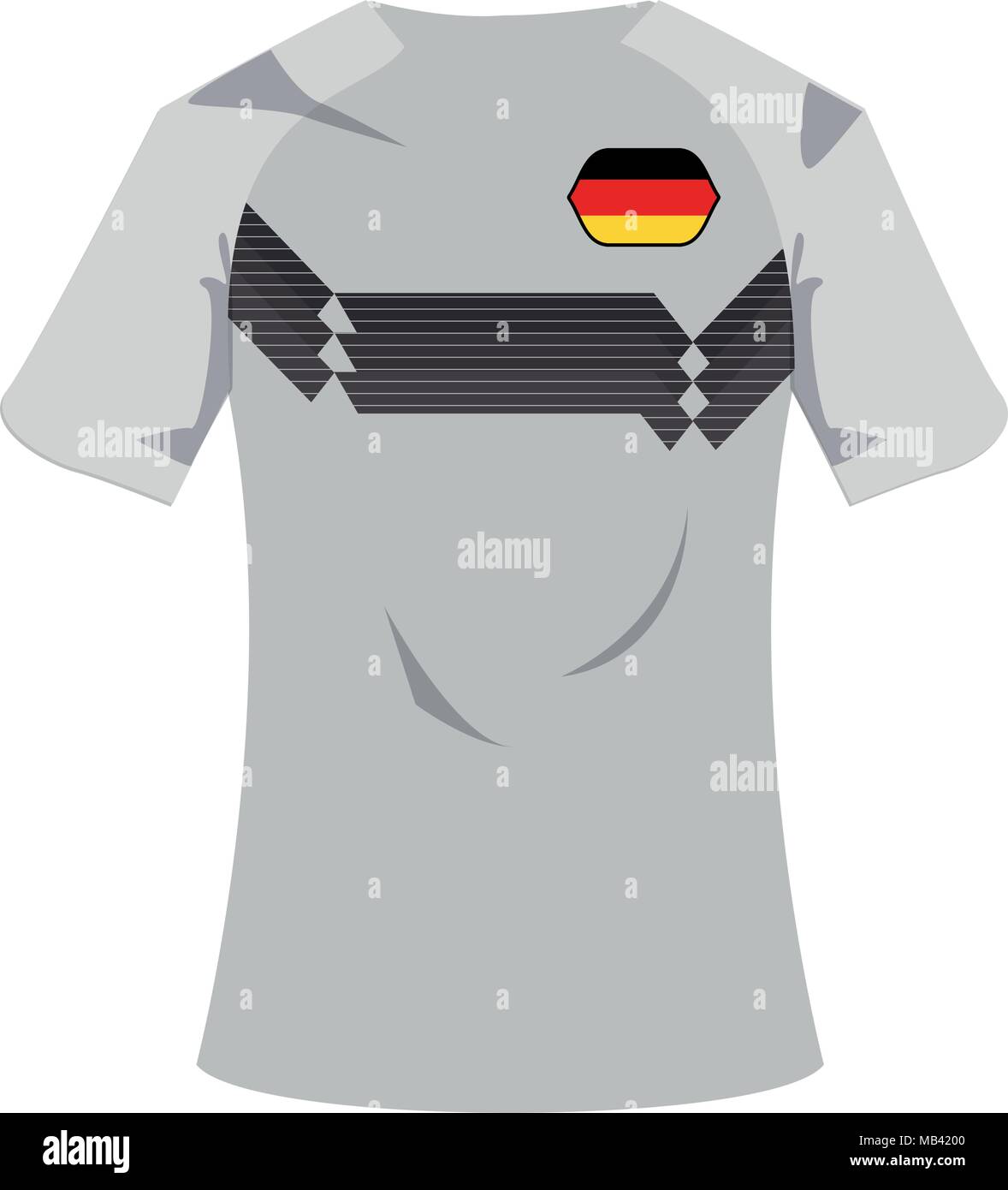 Germany national football team shirt Stock Vector Images - Alamy