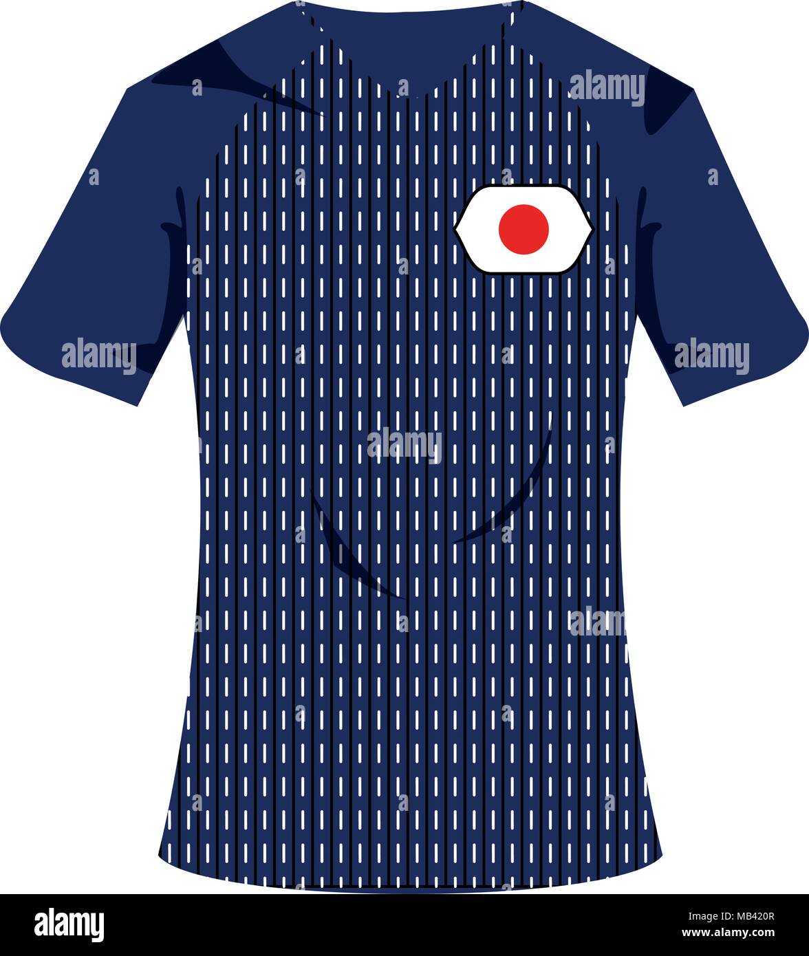 Japan soccer sport wear Stock Vector Image & Art - Alamy