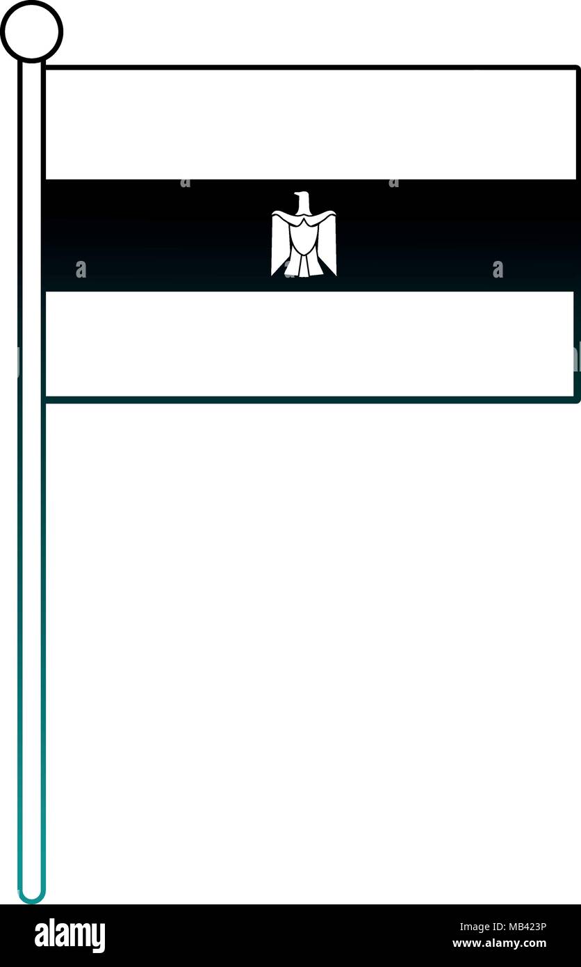 Egypt national flag Stock Vector Image & Art - Alamy