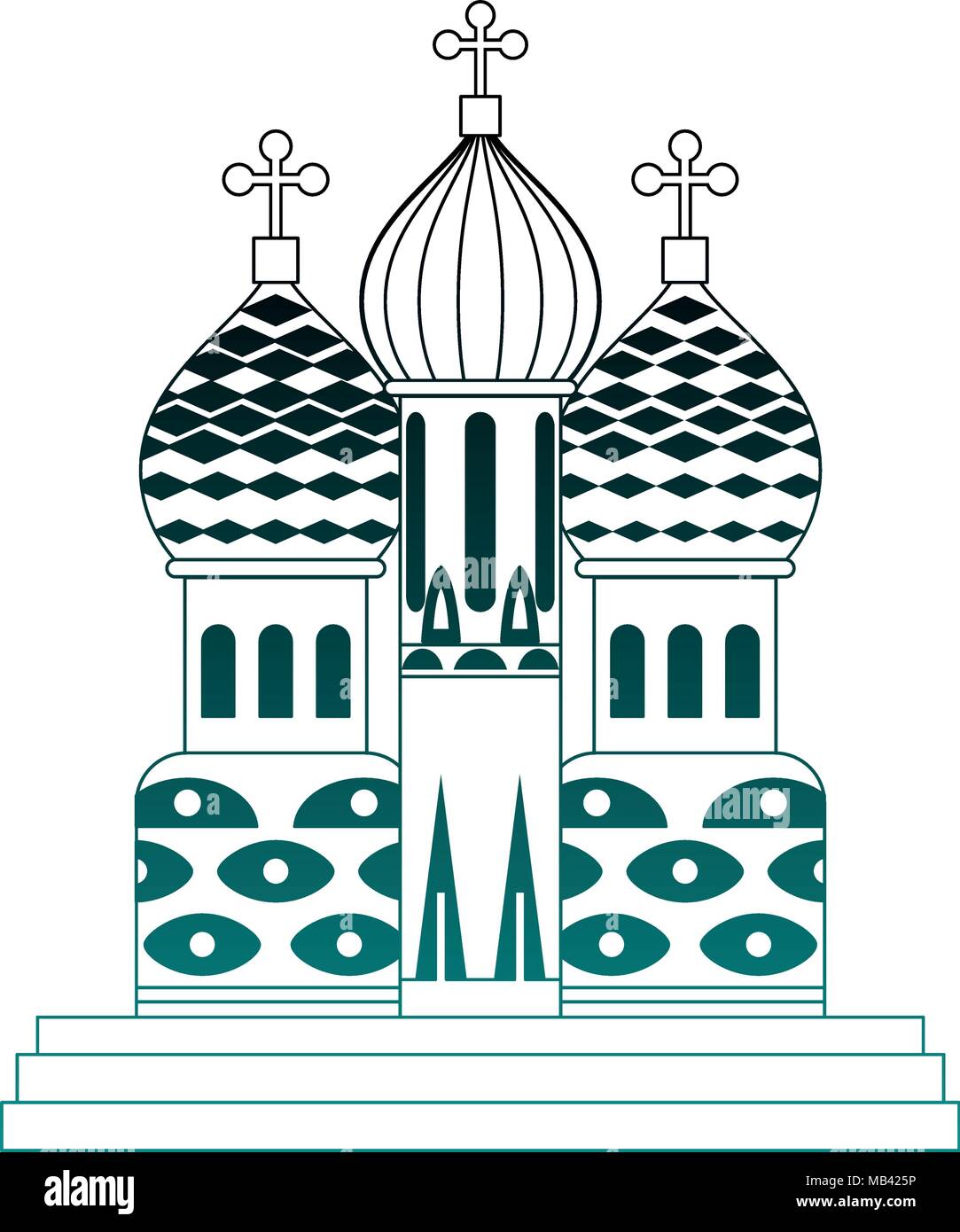 Saint Basils Cathedral Stock Vector Image Art Alamy