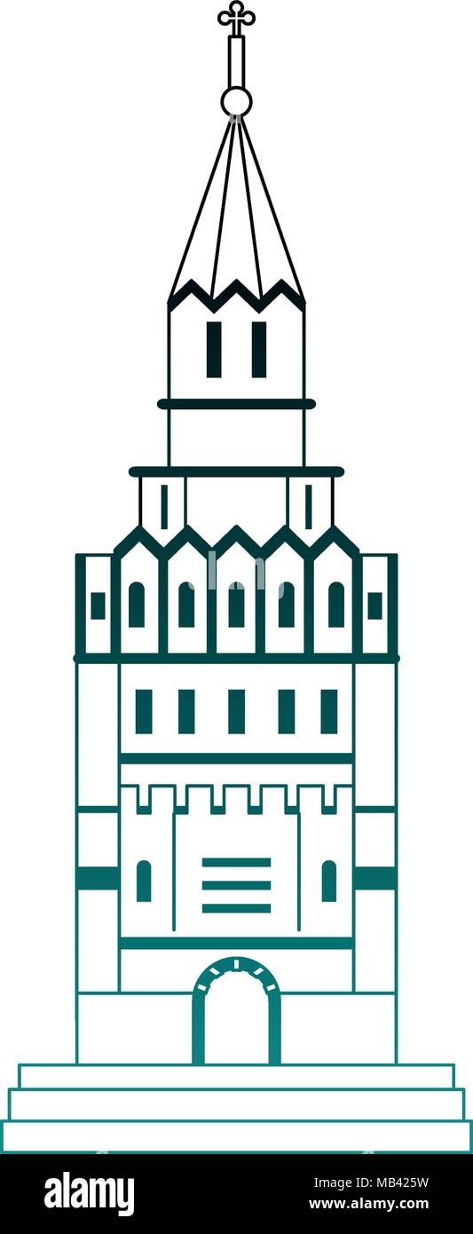 Gothic church building Stock Vector Images - Alamy