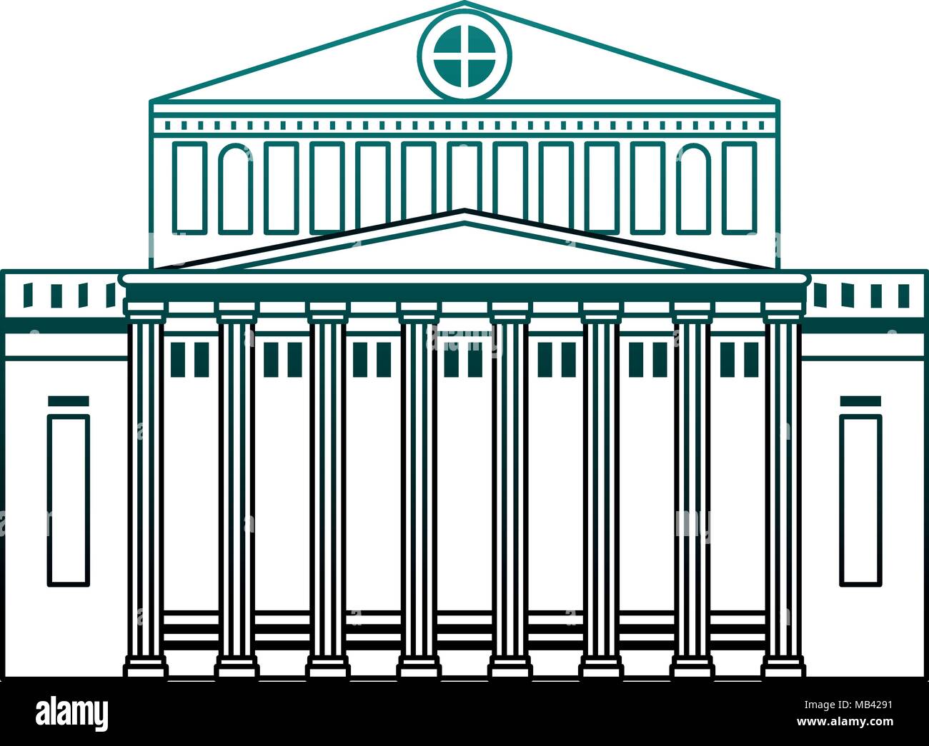 Mayors building city hall Stock Vector Images - Alamy