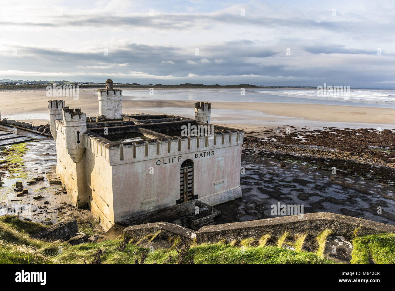 The Beautiful Enniscrone Beach Co. Sligo Stock Photo - Alamy