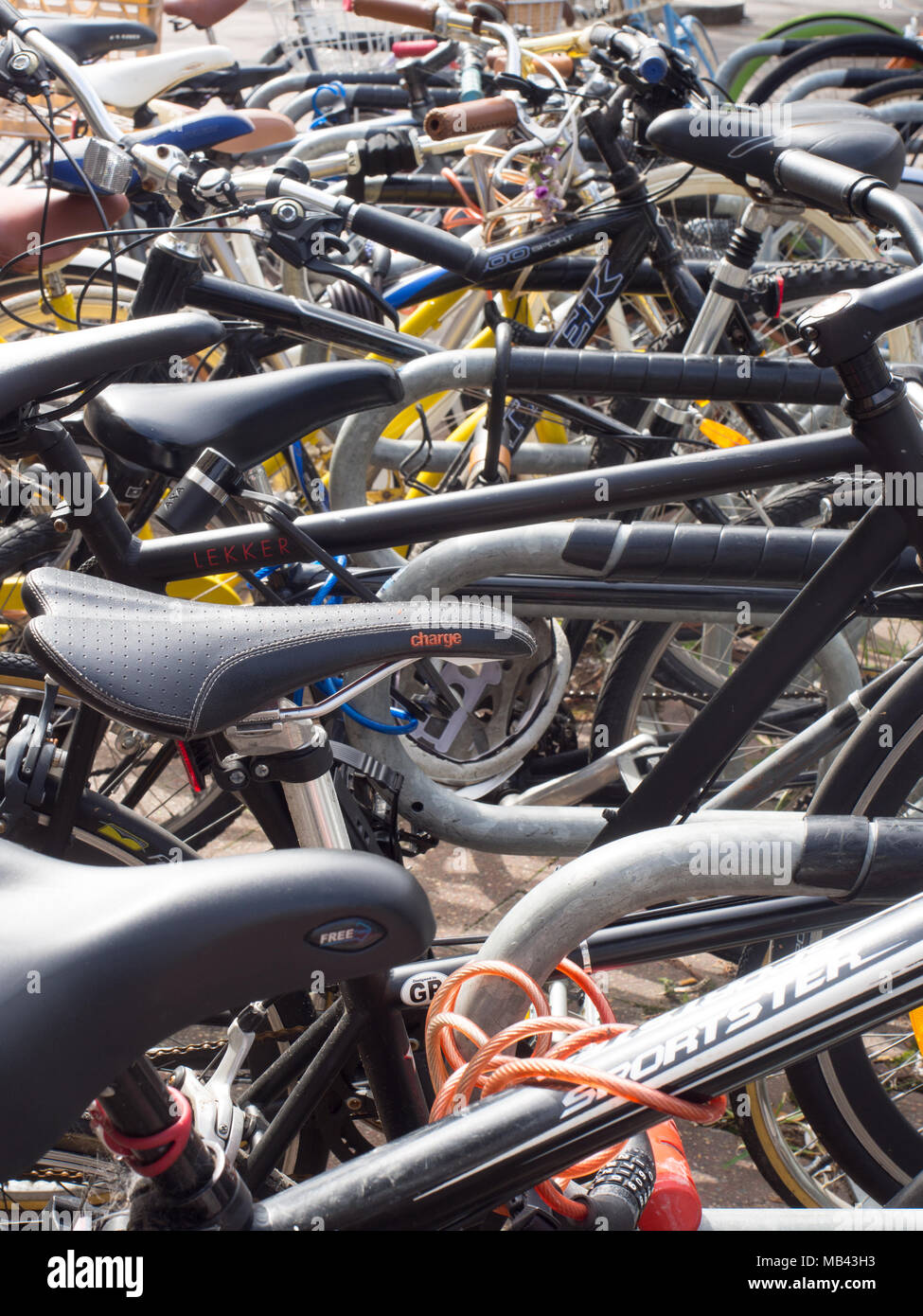 Bicycles together hi-res stock photography and images - Alamy