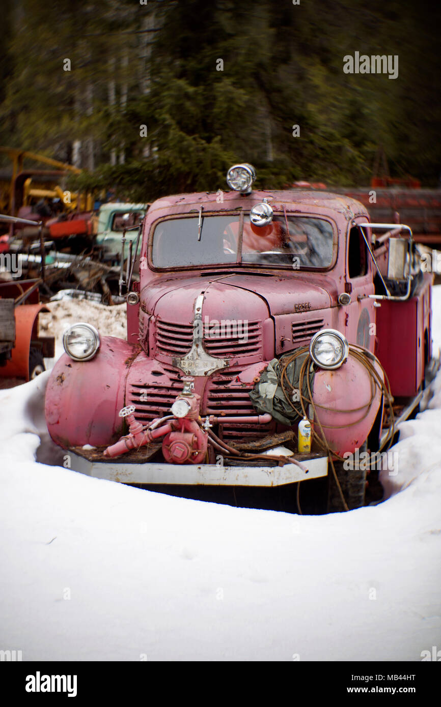Red Fire Engine High Resolution Stock Photography and Images - Alamy