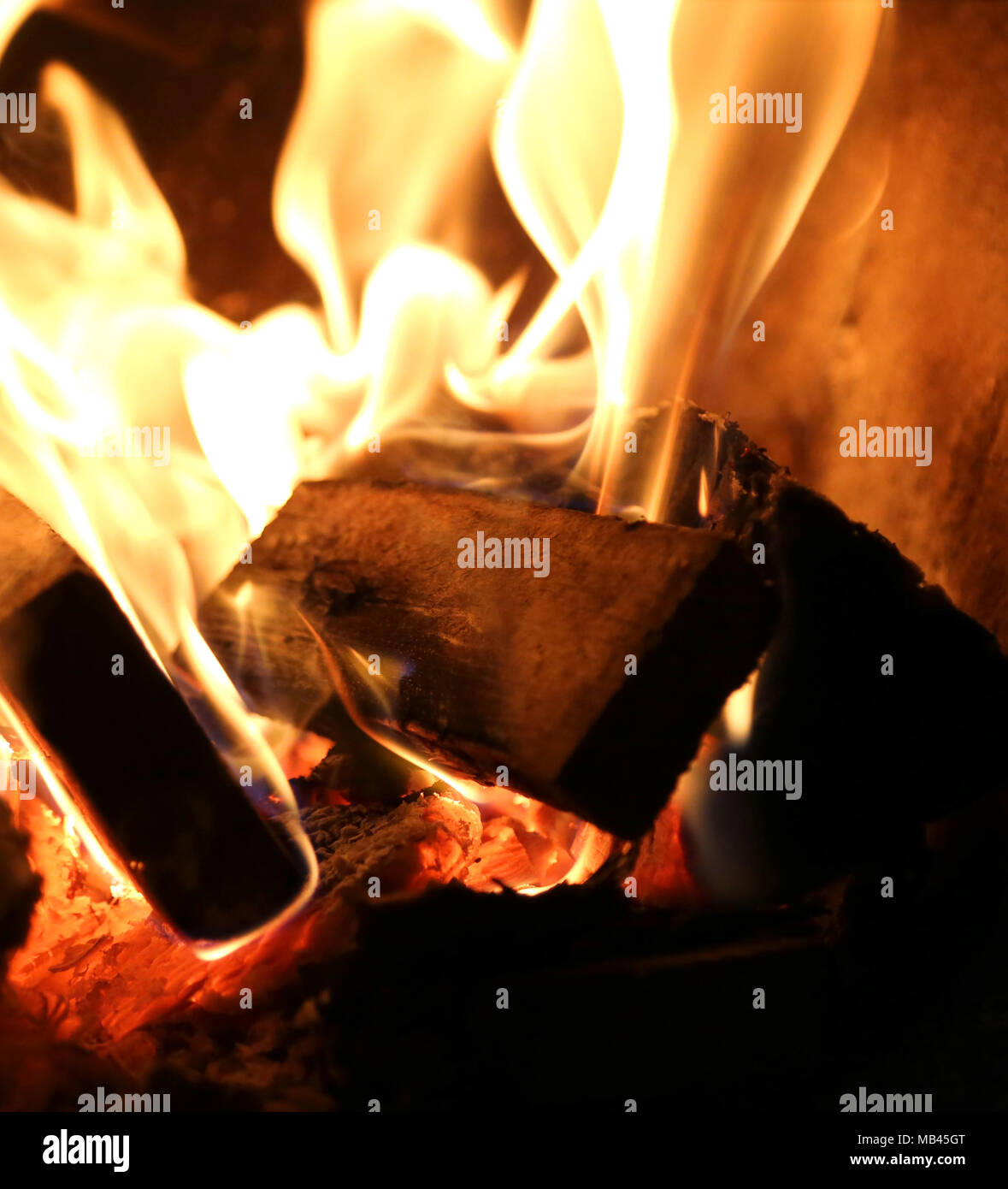 Fire flames made pieces hi-res stock photography and images - Alamy