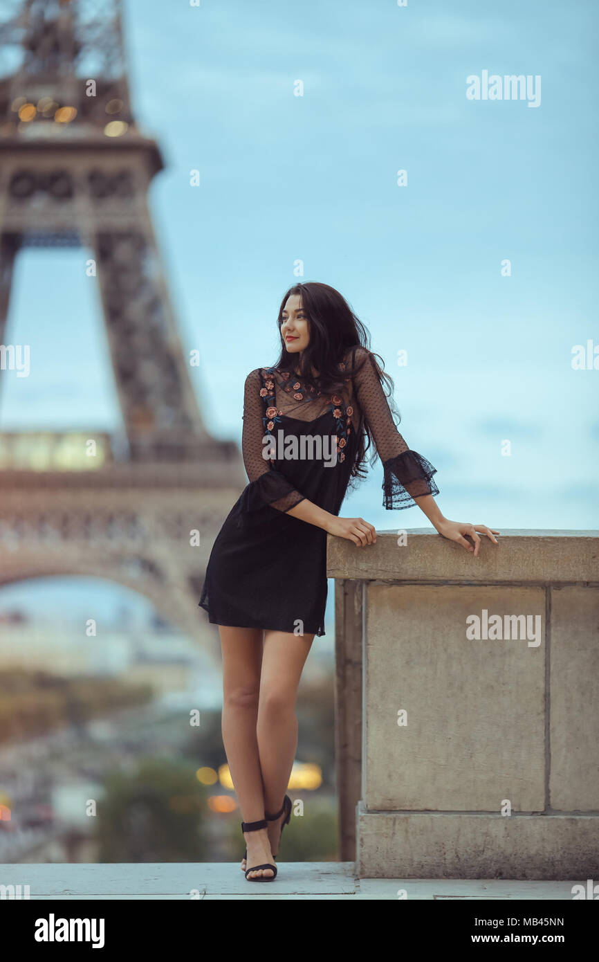 Parisian evening dress hi-res stock photography and images - Alamy
