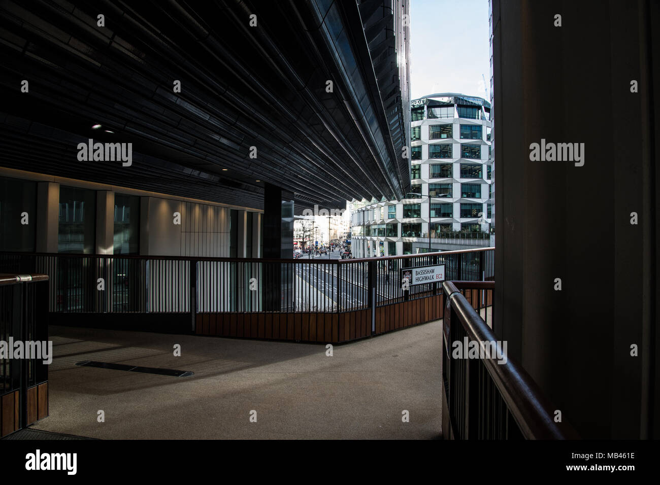 New Highwalk at Barbican, London Stock Photo - Alamy