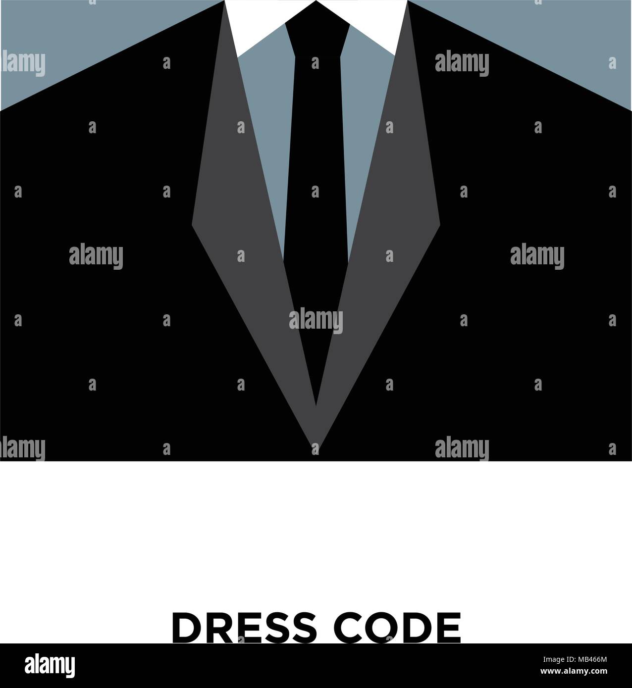 dress code icon isolated on white background for your web, mobile and ...