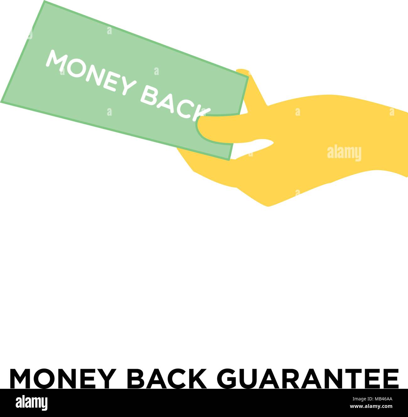 money back guarantee icon isolated on white background for your web ...