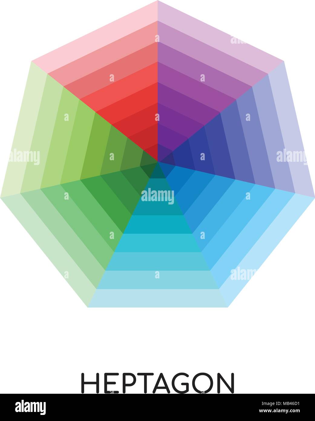 Heptagon Design Stock Photos & Heptagon Design Stock Images - Alamy