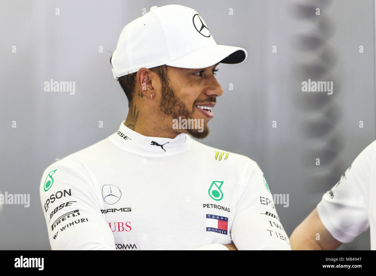 Sakhir, Bahrain. 6th Apr, 2018. FIA Formula One World Championship 2018 ...