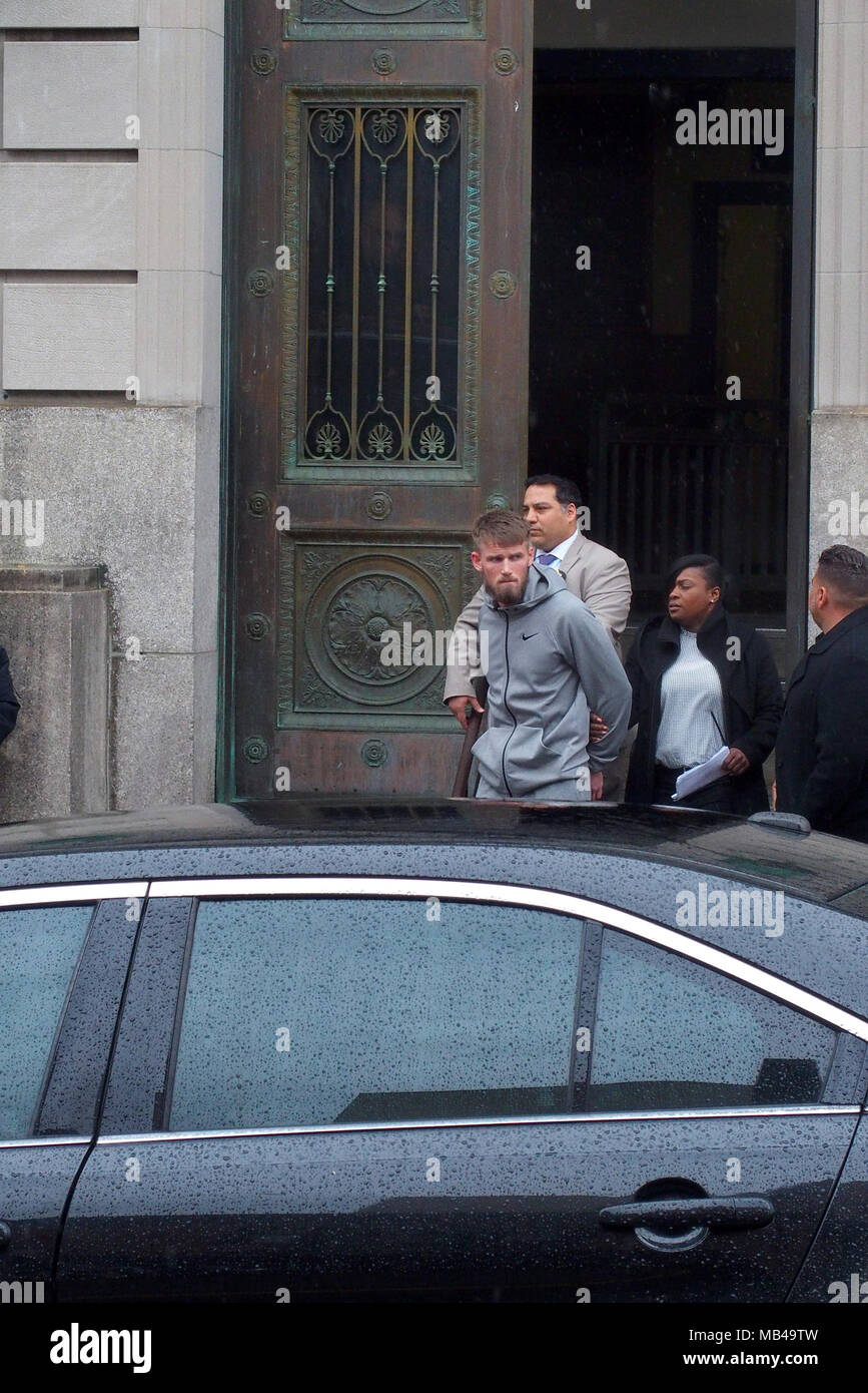 New York, New York, USA. 6th Apr, 2018. New York Police 78th precinct ...