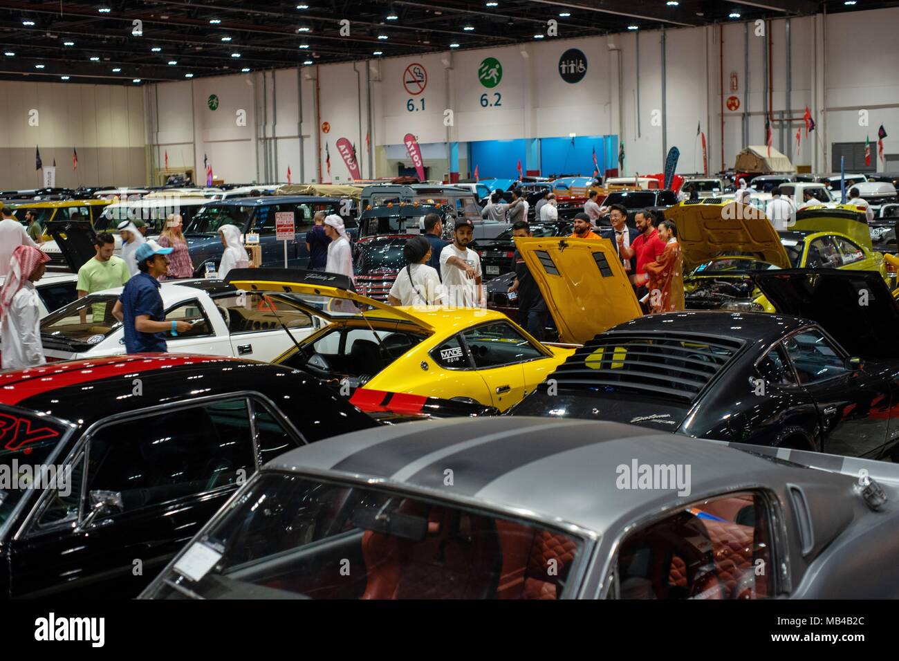 ADNEC, Abu Dhabi, UAE -6th April, 2018: The 3rd International Motor ...