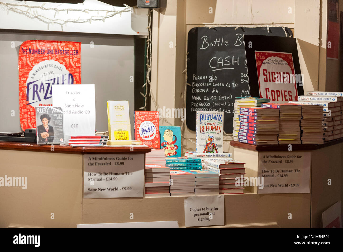Liverpool, UK. 6th April 2018. Comedian and mental health campaigner ...