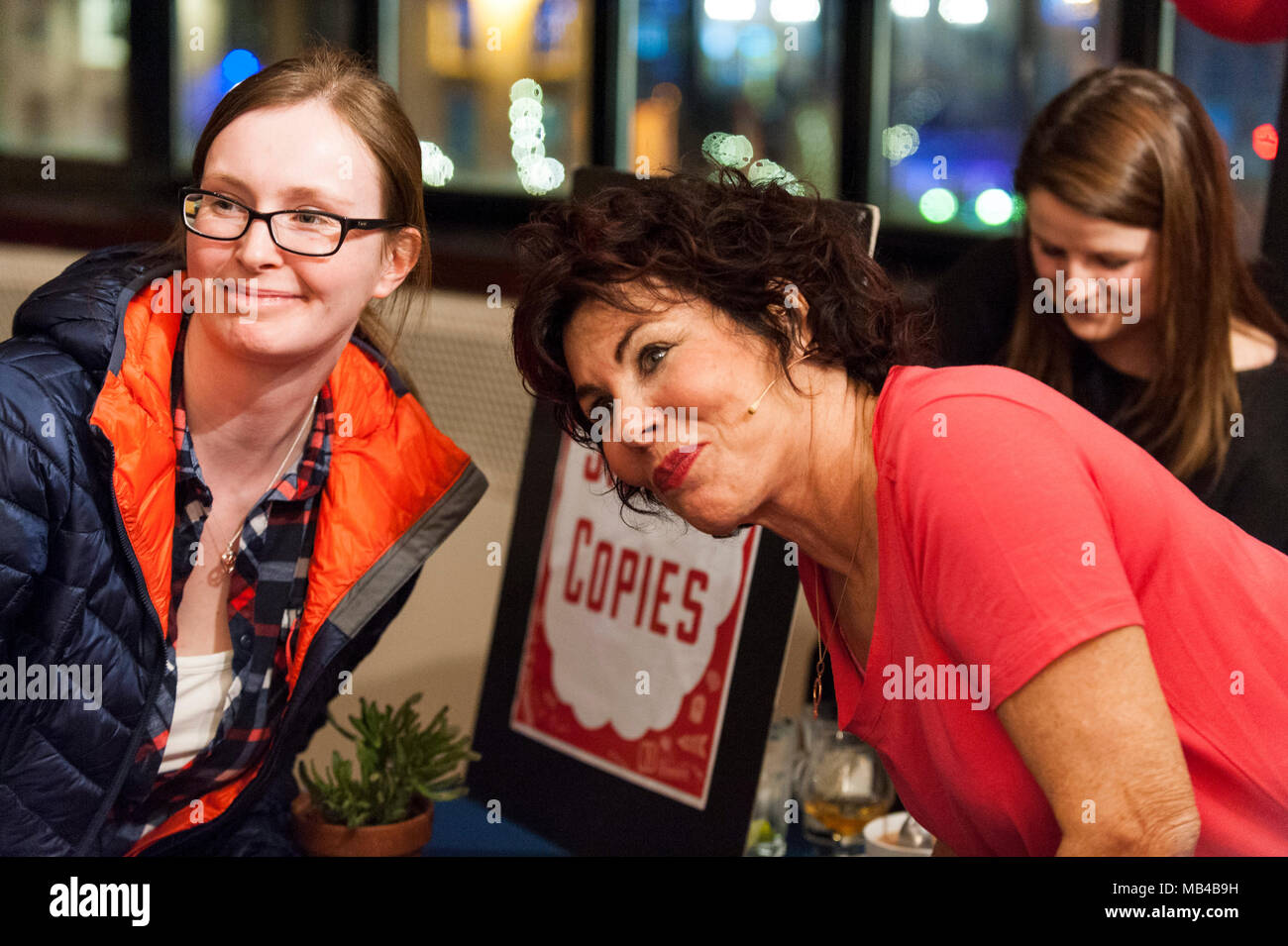 Liverpool, UK. 6th April 2018. Comedian and mental health campaigner ...