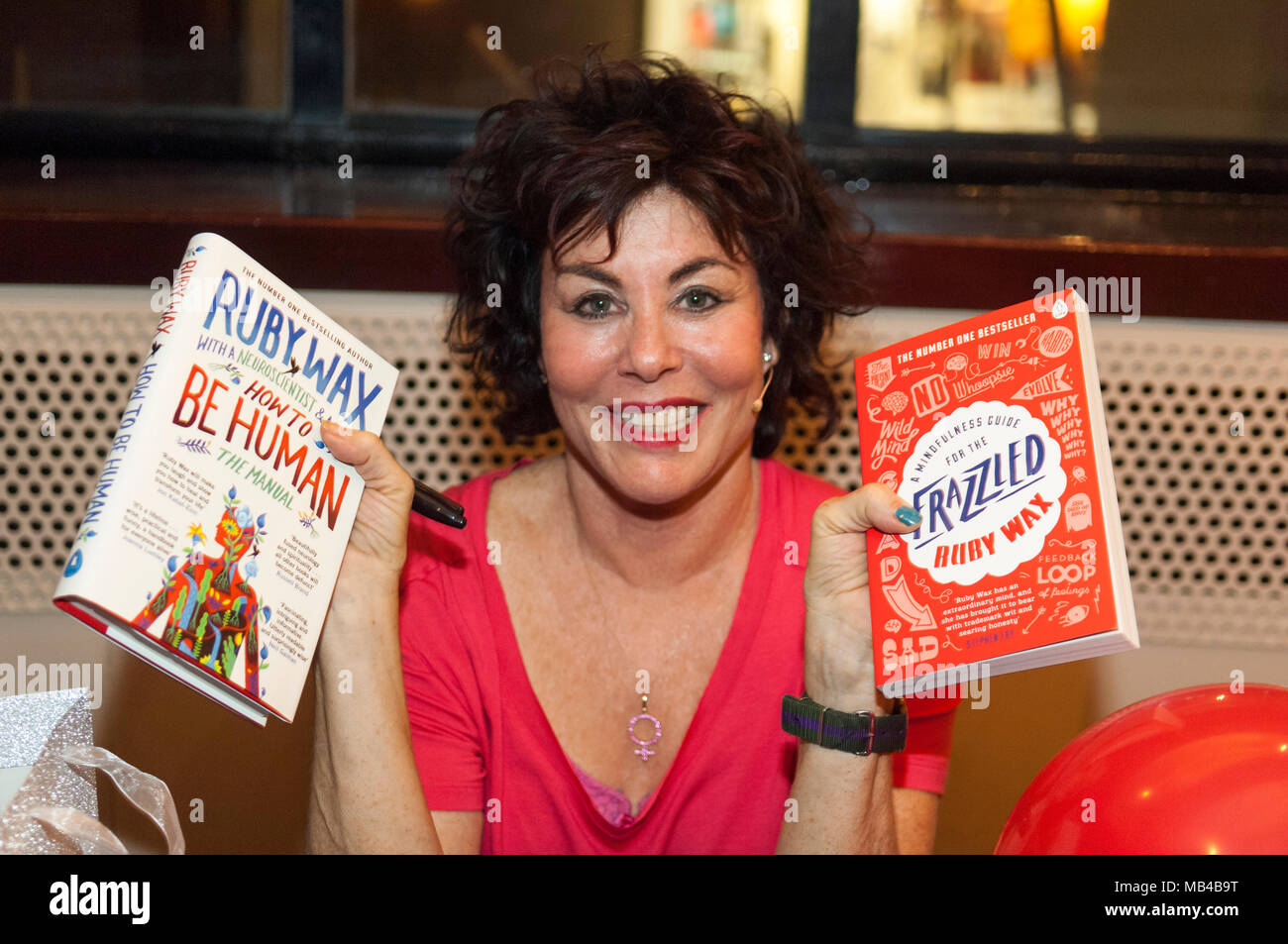 Liverpool, UK. 6th April 2018. Comedian and mental health campaigner ...