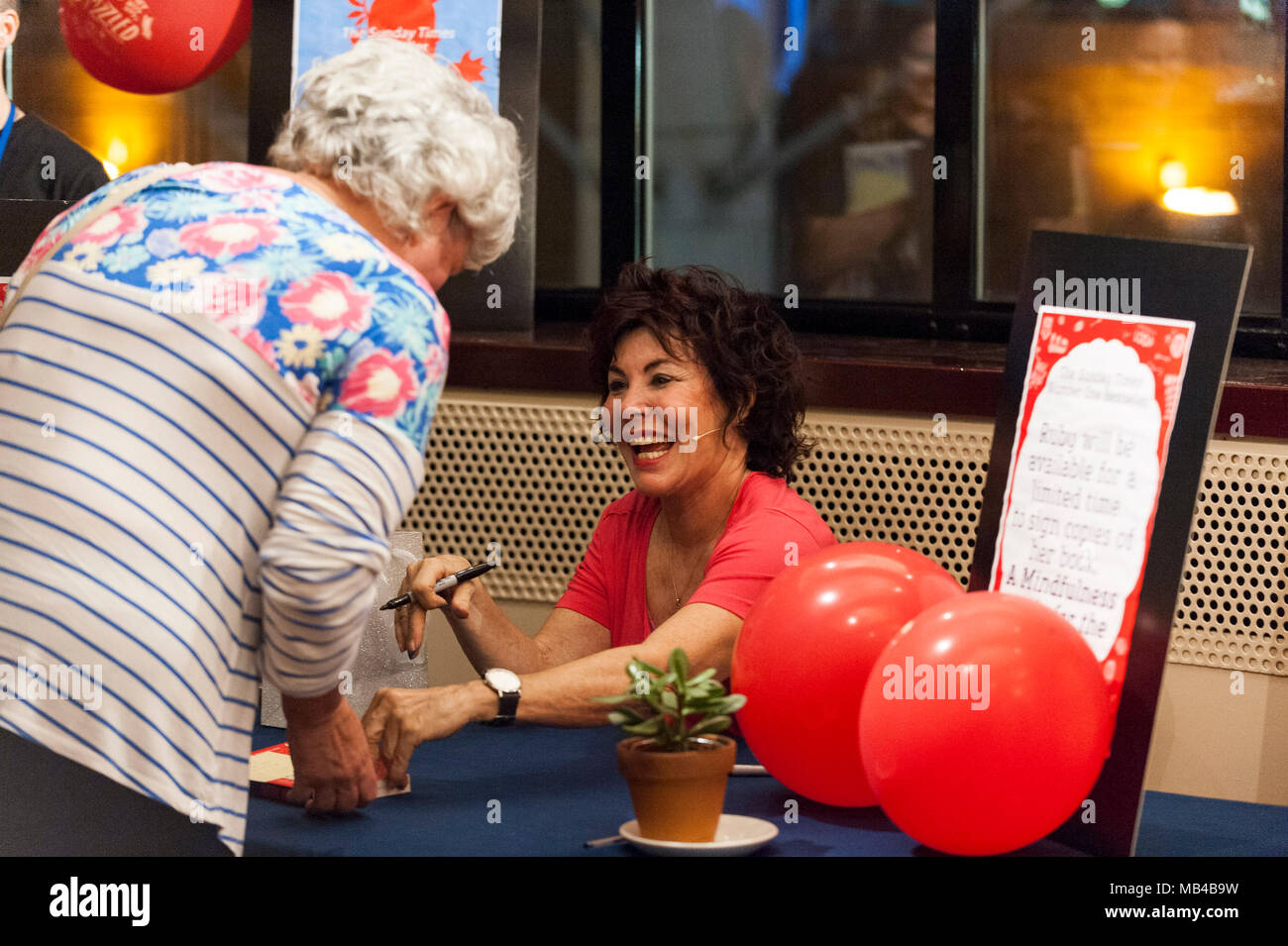 Liverpool, UK. 6th April 2018. Comedian and mental health campaigner ...