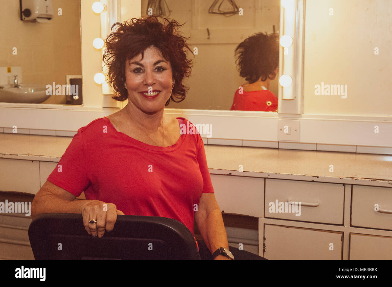 Liverpool, UK. 6th April 2018. Comedian and mental health campaigner ...