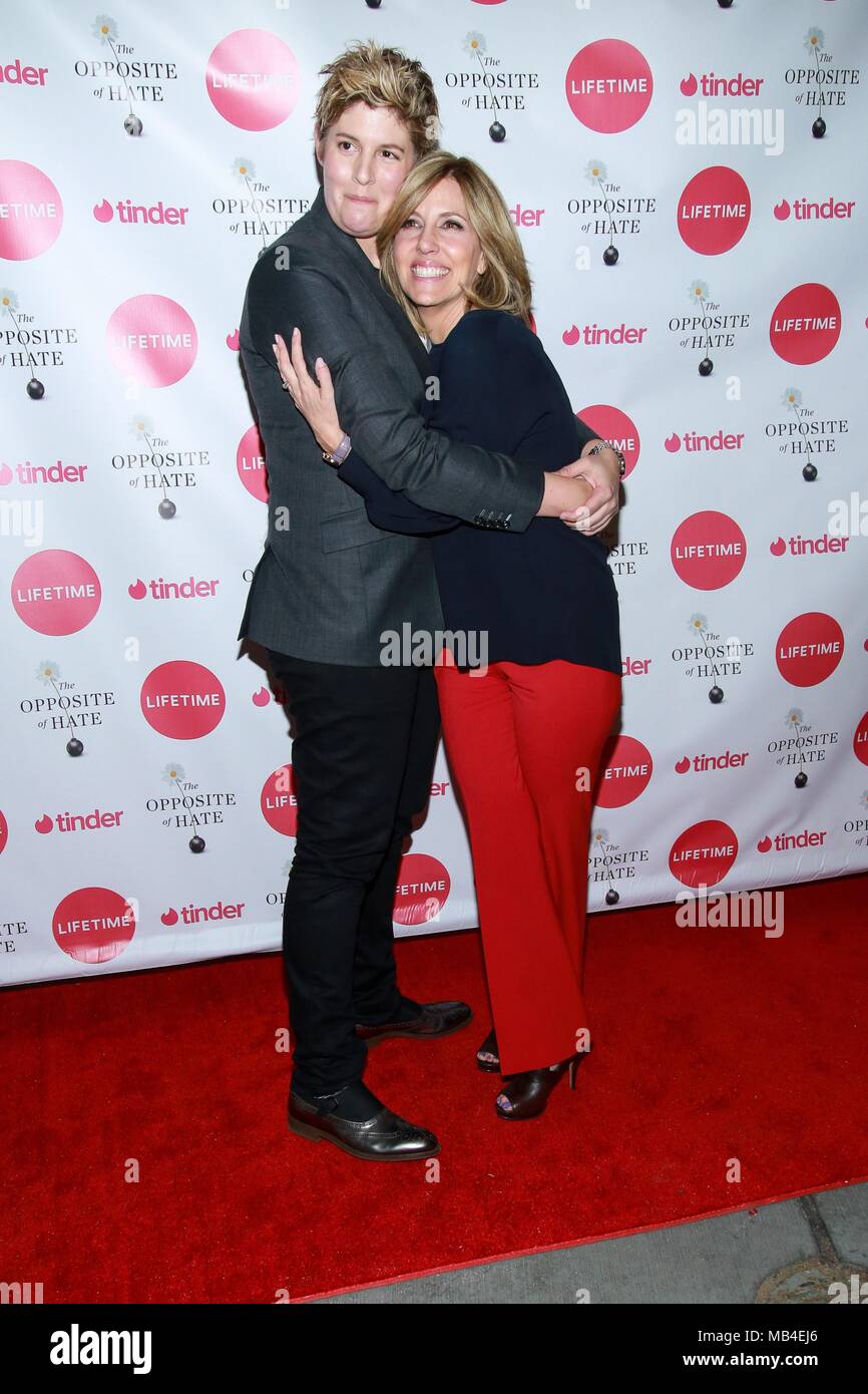 New York, NY, USA. 6th Apr, 2018. Sally Kohn, Alisyn Camerota at ...