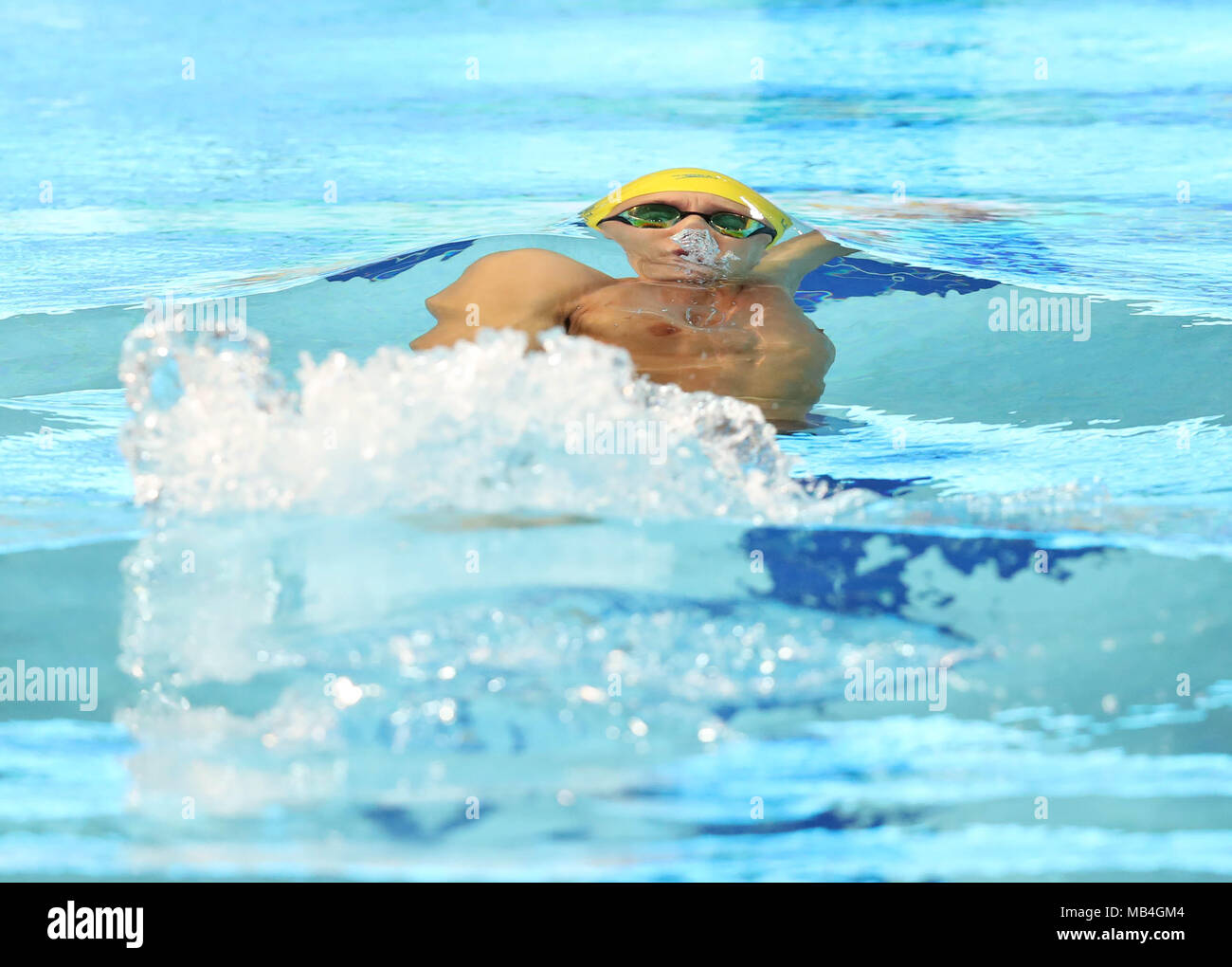 Australia. 7th April 2018. Mitch Larkin competes at the XXI ...