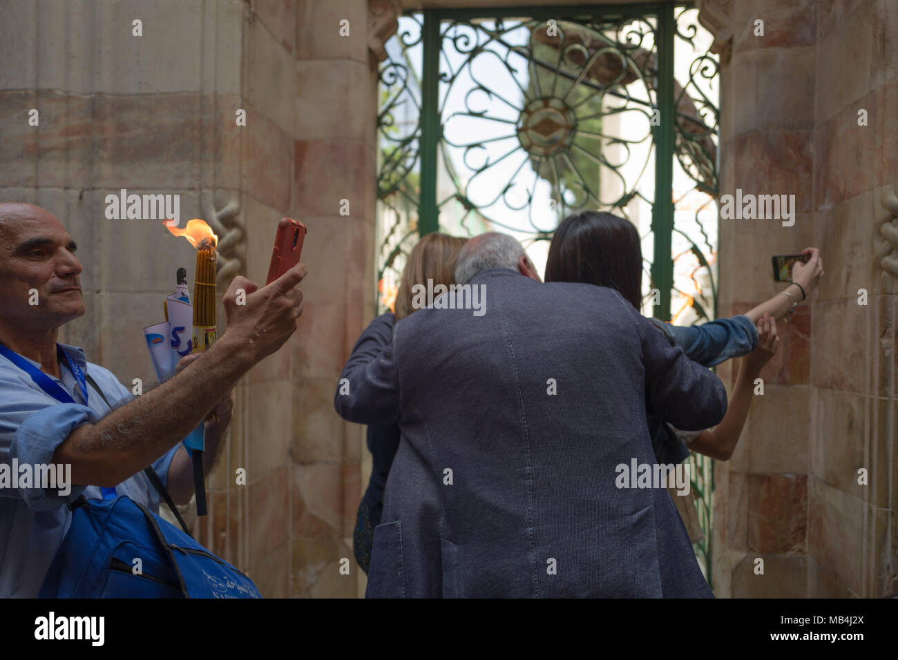 Holy fire sepulchre jerusalem hi-res stock photography and images - Alamy