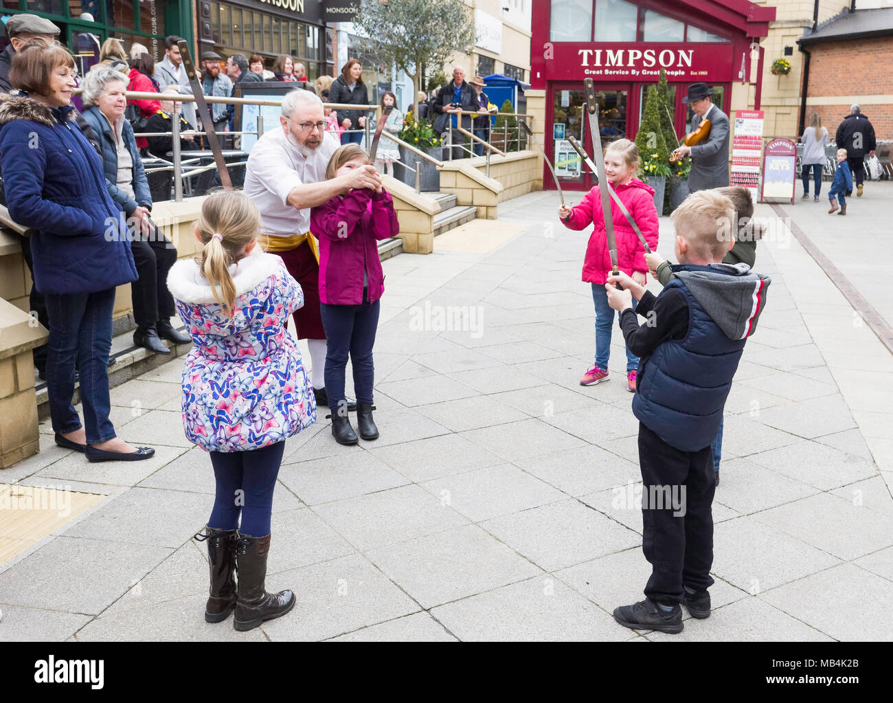 The 51st Northumbrian Gathering at Morpeth, Northumberland, UK in April ...