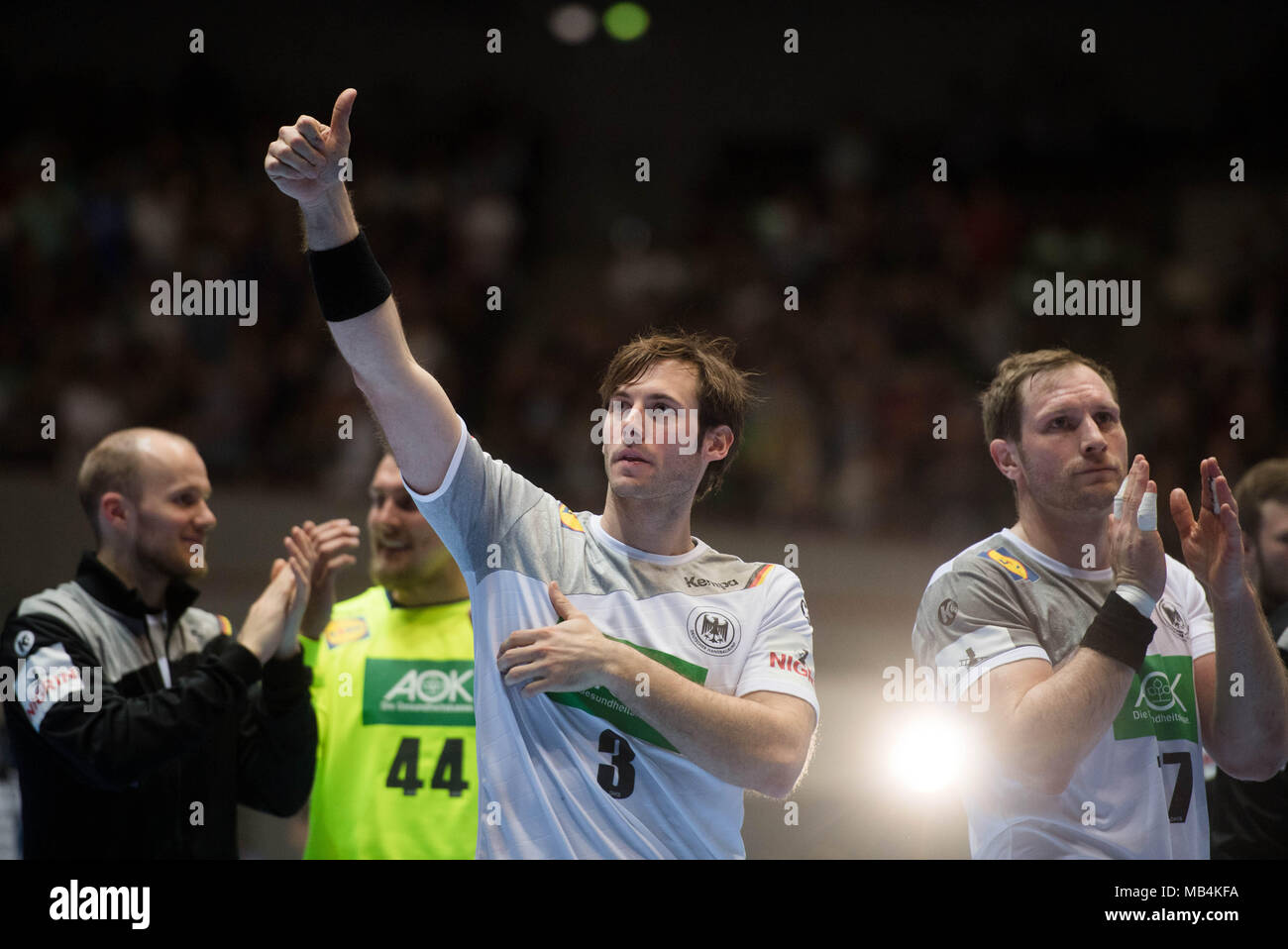 Dortmund, Germany. 7th April 2018. Handball: International match ...