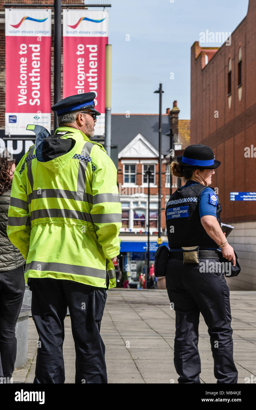 A dispersal order has been put in place in Southend on Sea town centre ...