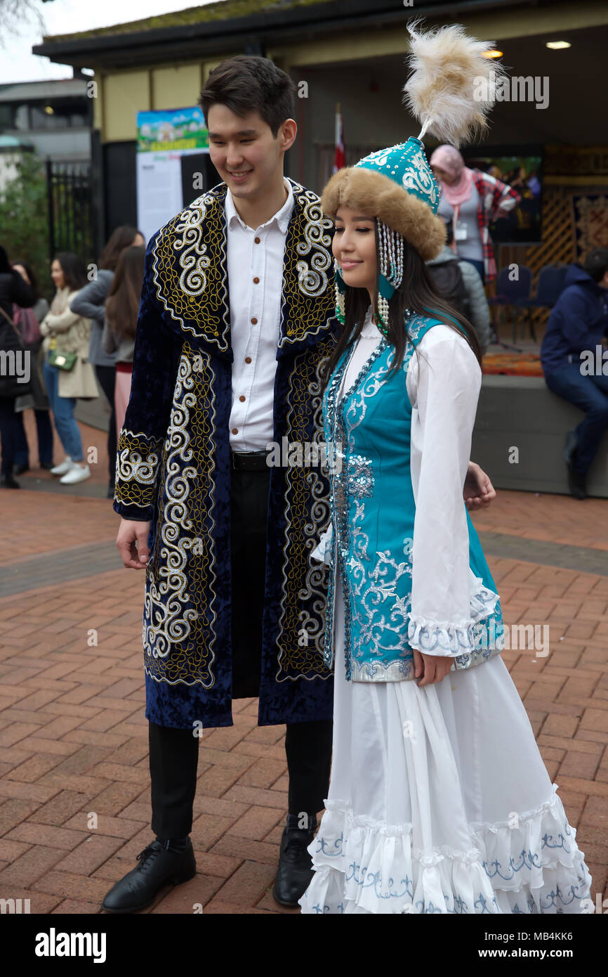 Traditional Kazakh People