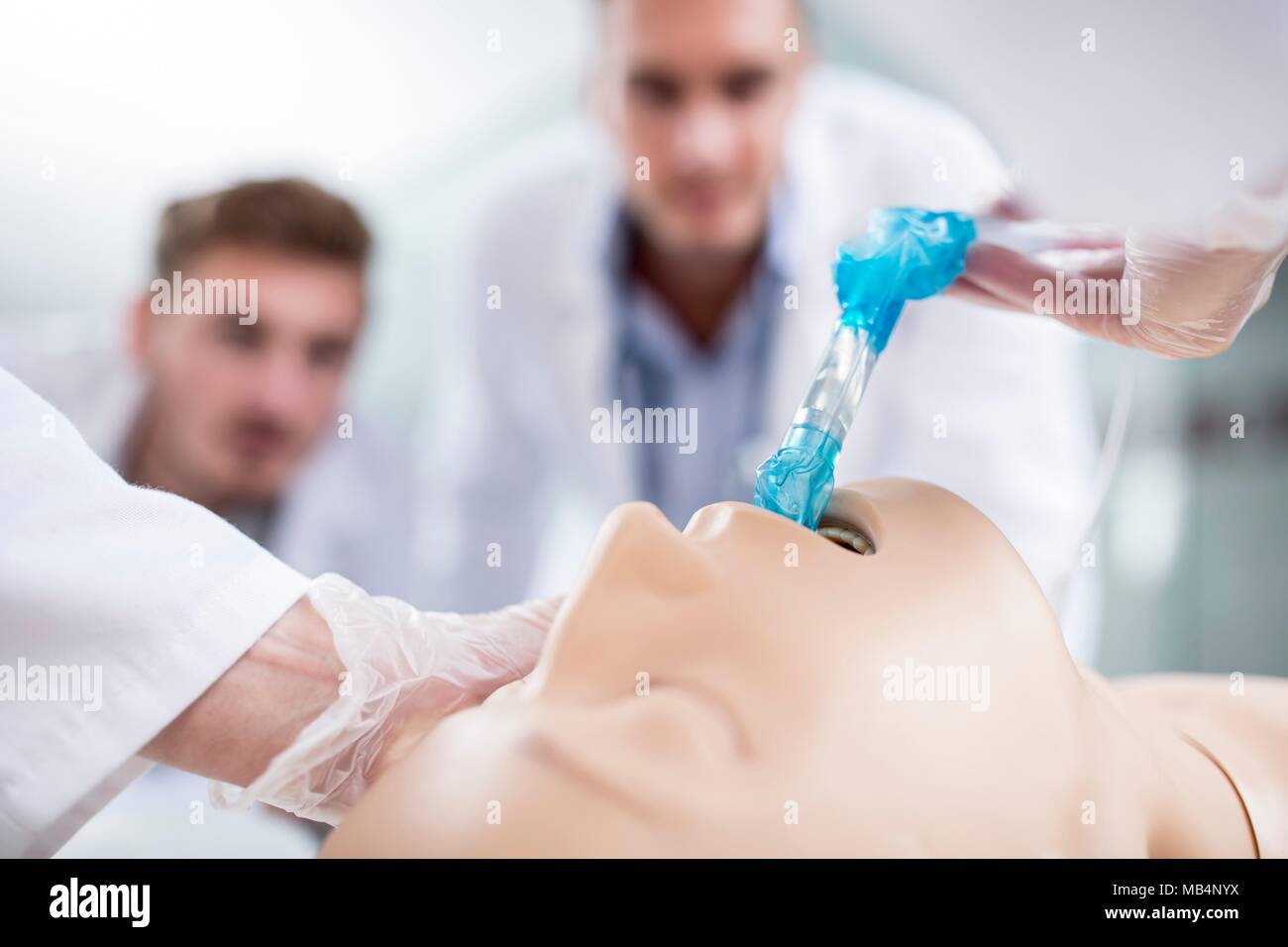 Intubation dummy hi-res stock photography and images - Alamy