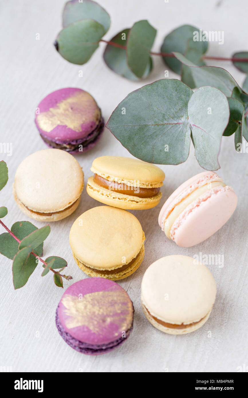 French Desserts Macarons