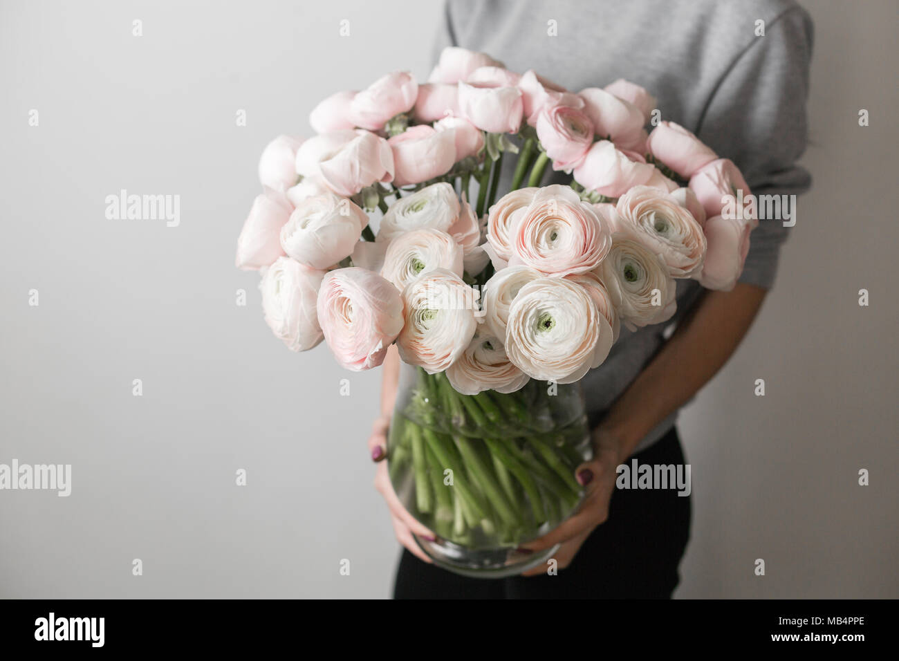 Light Pink Ranunculus Bouquet