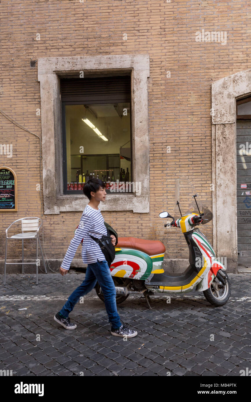 Colourful scooter hi-res stock photography and images - Alamy