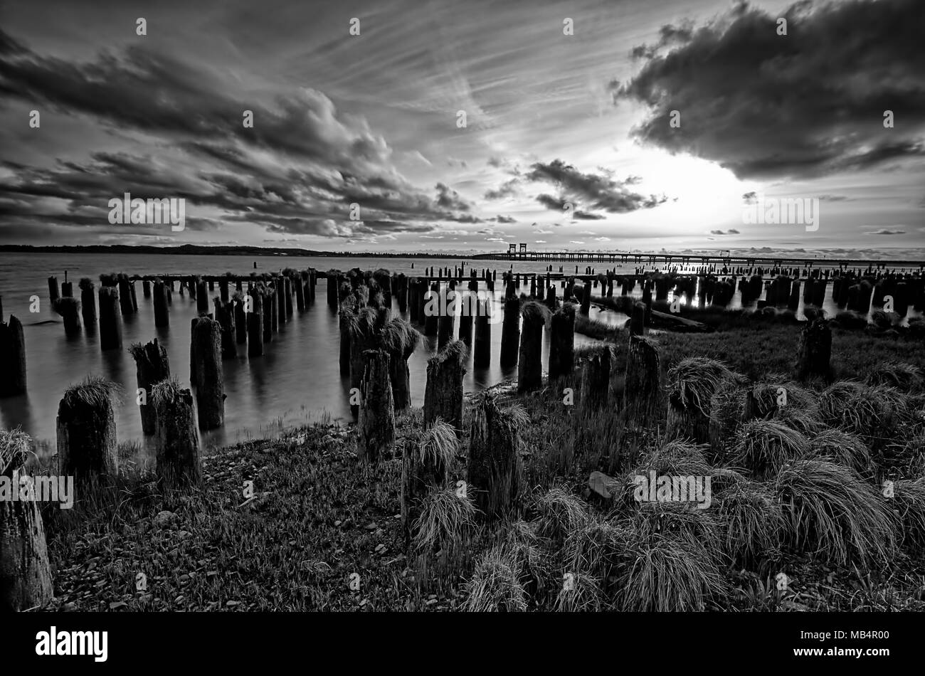 Astoria bay Black and White Stock Photos & Images - Alamy