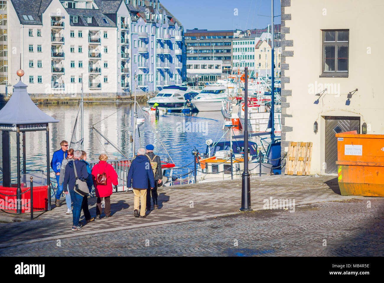Alesund art nouveau center hi-res stock photography and images - Alamy