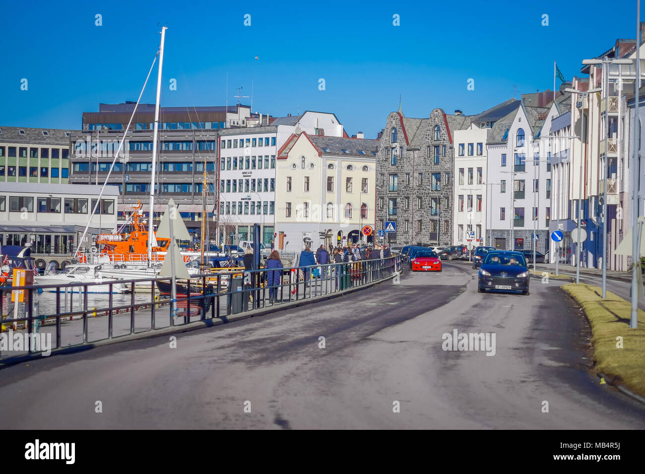 Alesund art nouveau center hi-res stock photography and images - Alamy