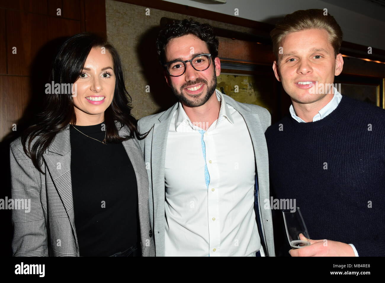 Celebrities attend British TV presenter Anna Williamson's book launch ...