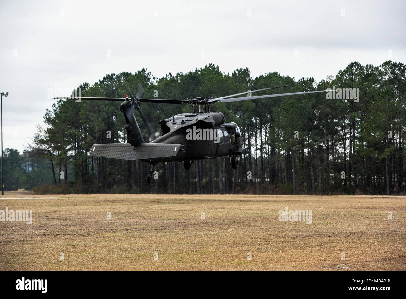Soldiers with the South Carolina Army National Guard attend the ...
