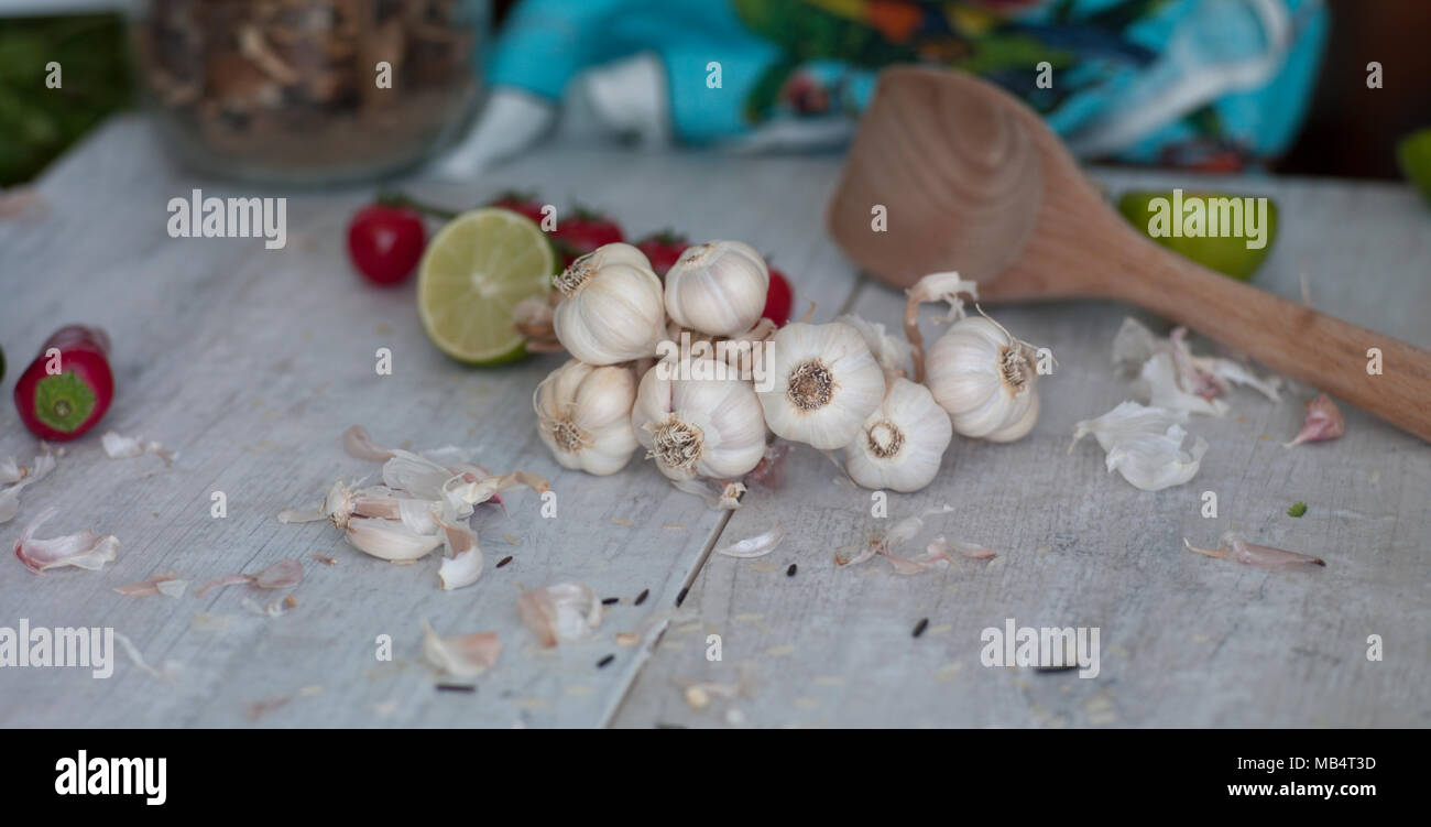 Garlic and other Ingredients you may find in Italian cooking - series ...