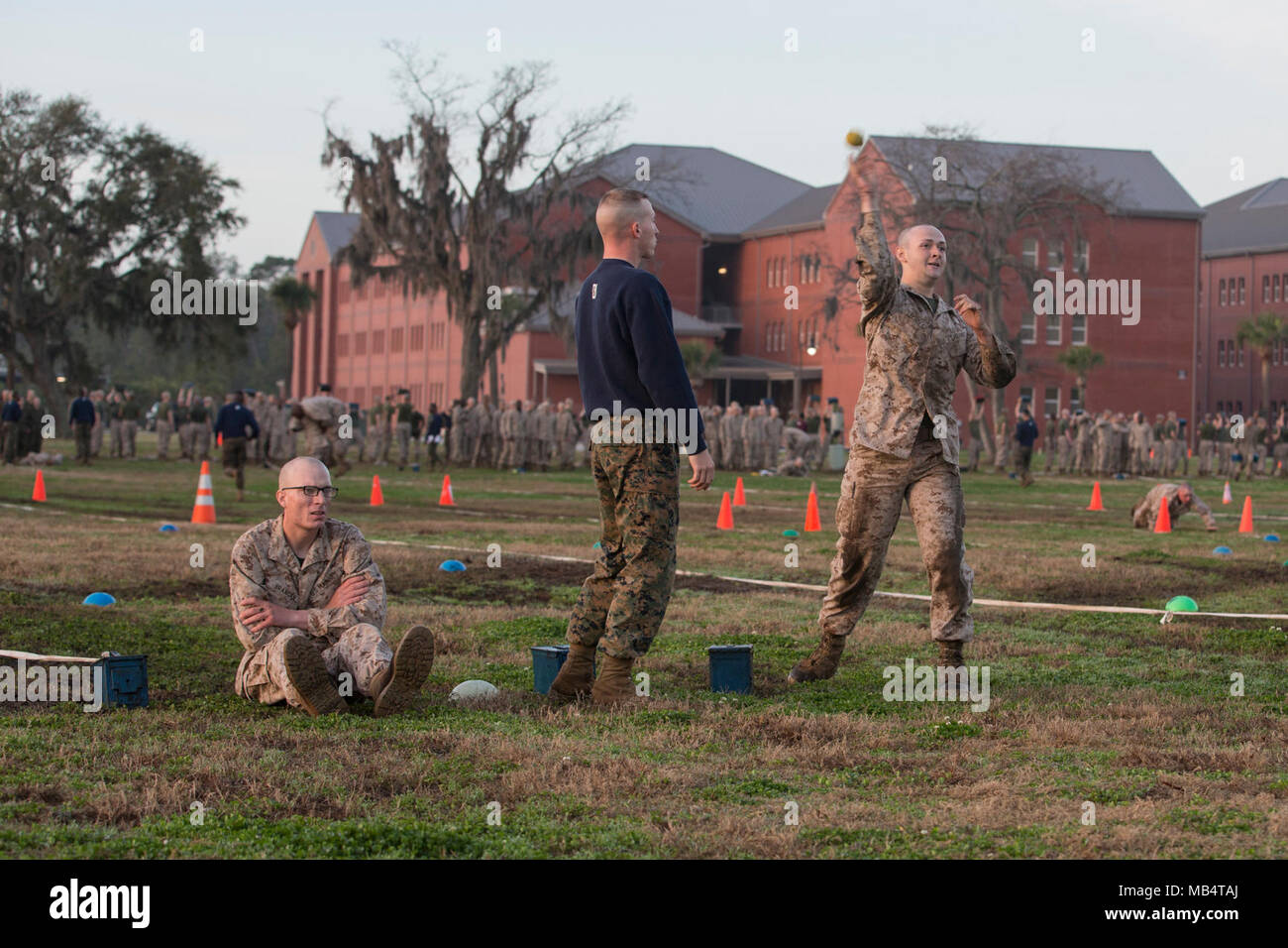 U.S. Marine Corps Rct. Daniel Echols with platoon 3016, Mike Company ...