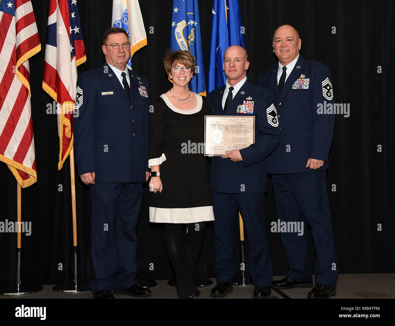 Chief master sergeant recognition ceremony hi-res stock photography and ...