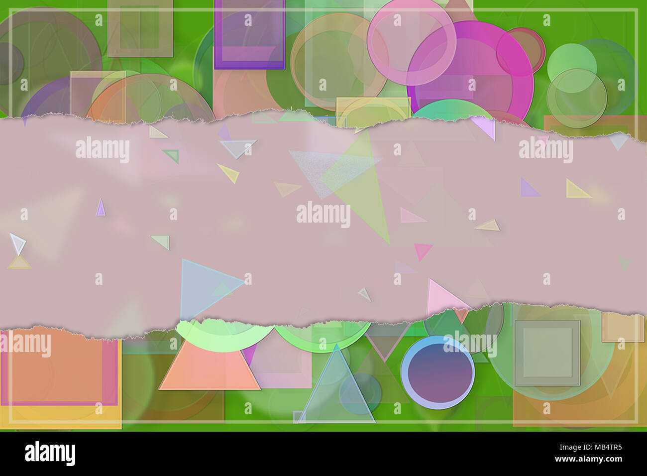 Blank abstract shapes pattern background or texture for name, caption ...