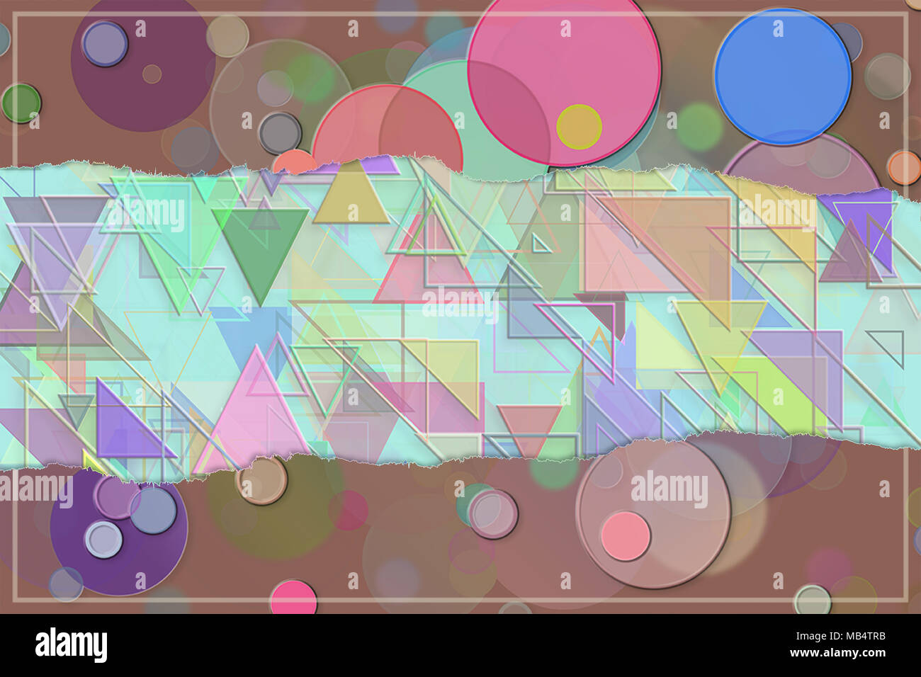 Blank abstract shapes pattern background or texture for name, caption ...