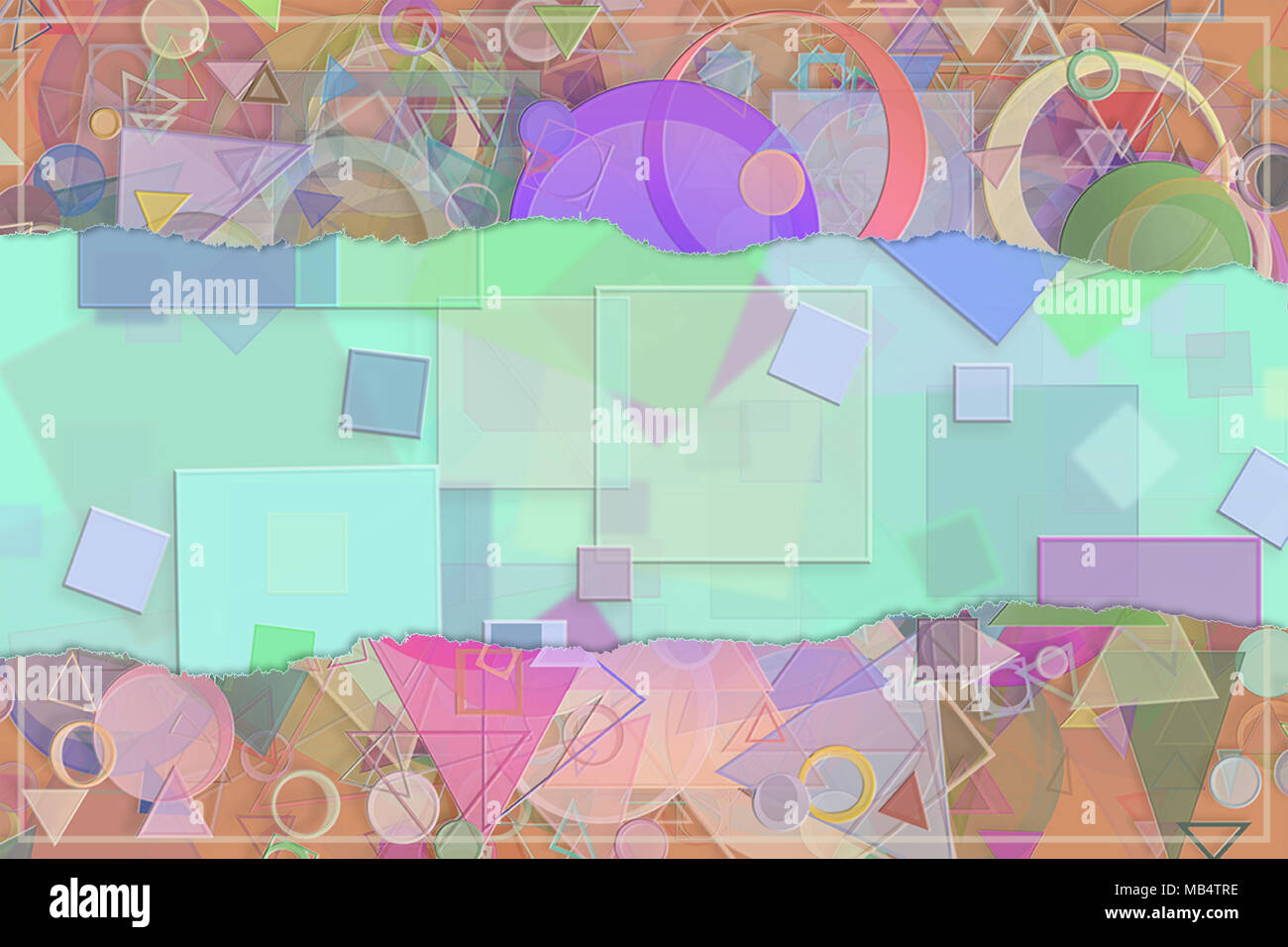 Blank abstract shapes pattern background or texture for name, caption ...