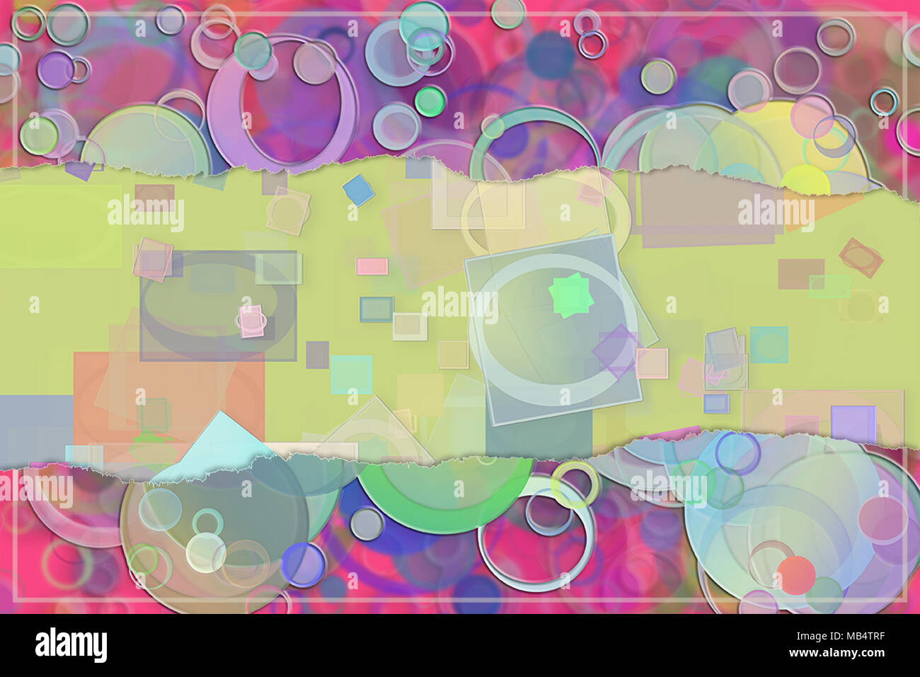 Blank abstract shapes pattern background or texture for name, caption ...