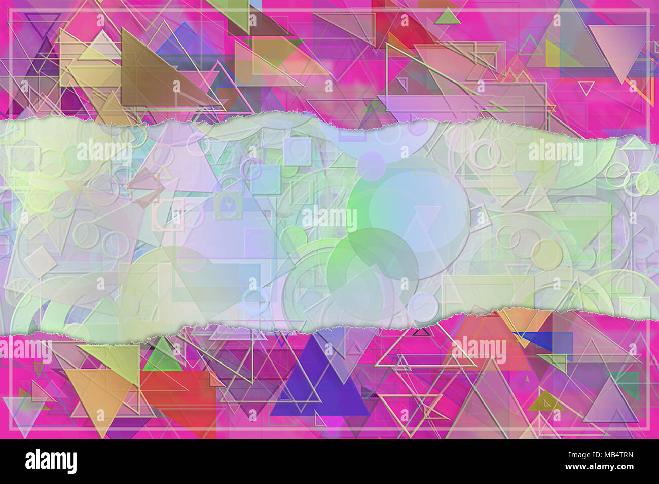 Blank abstract shapes pattern background or texture for name, caption ...