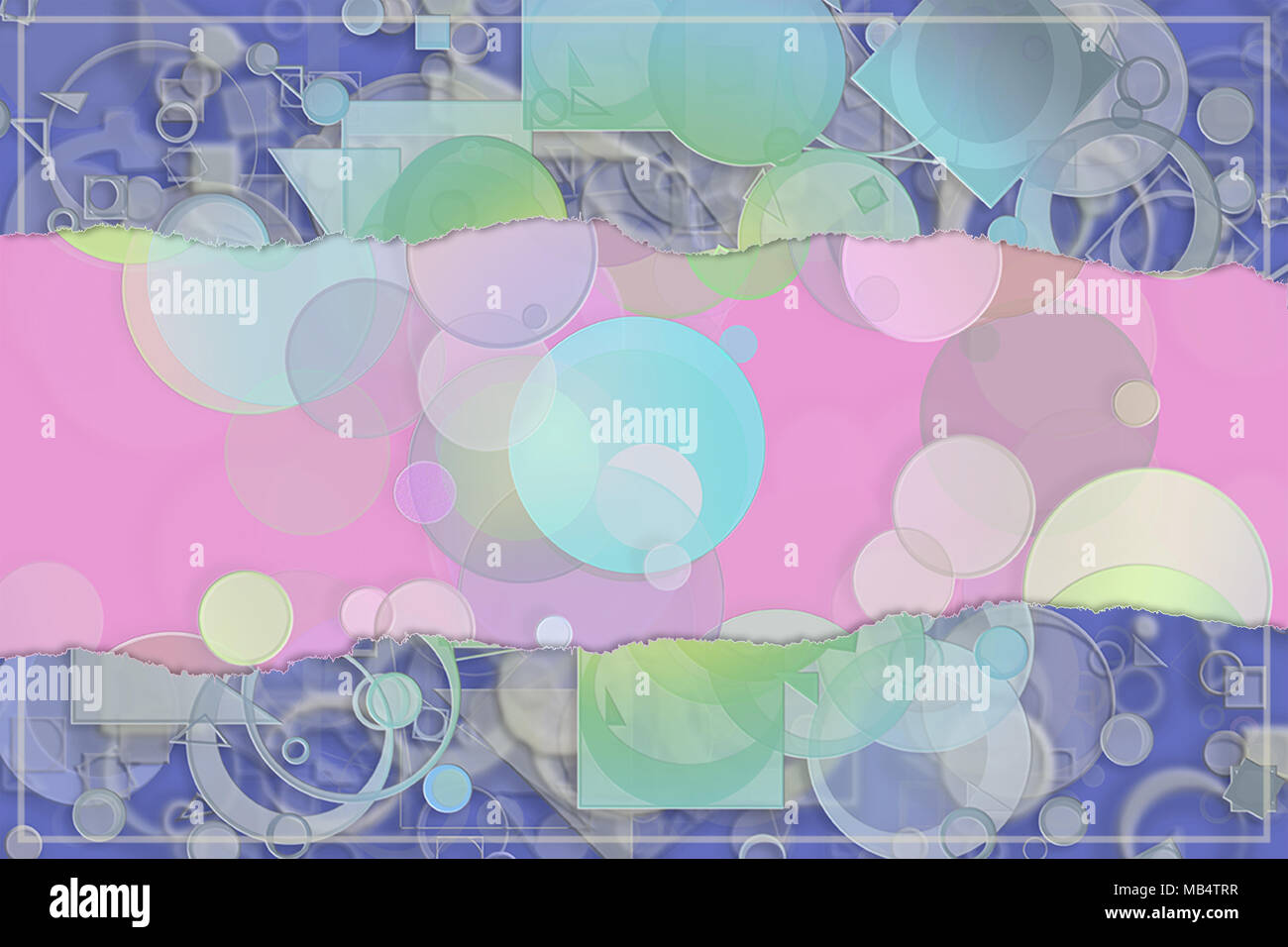 Blank abstract shapes pattern background or texture for name, caption ...